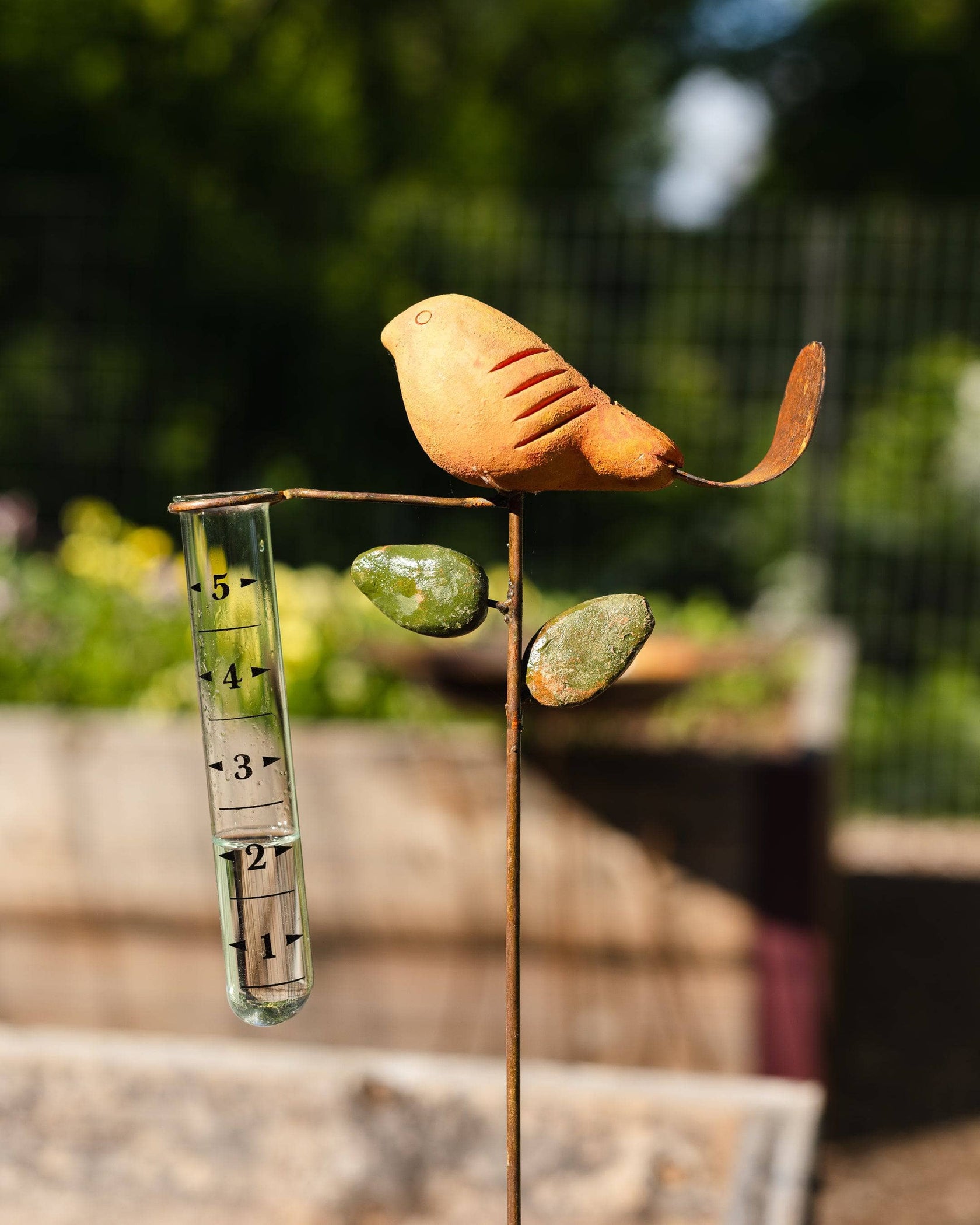 Spice Bird Rain Gauge