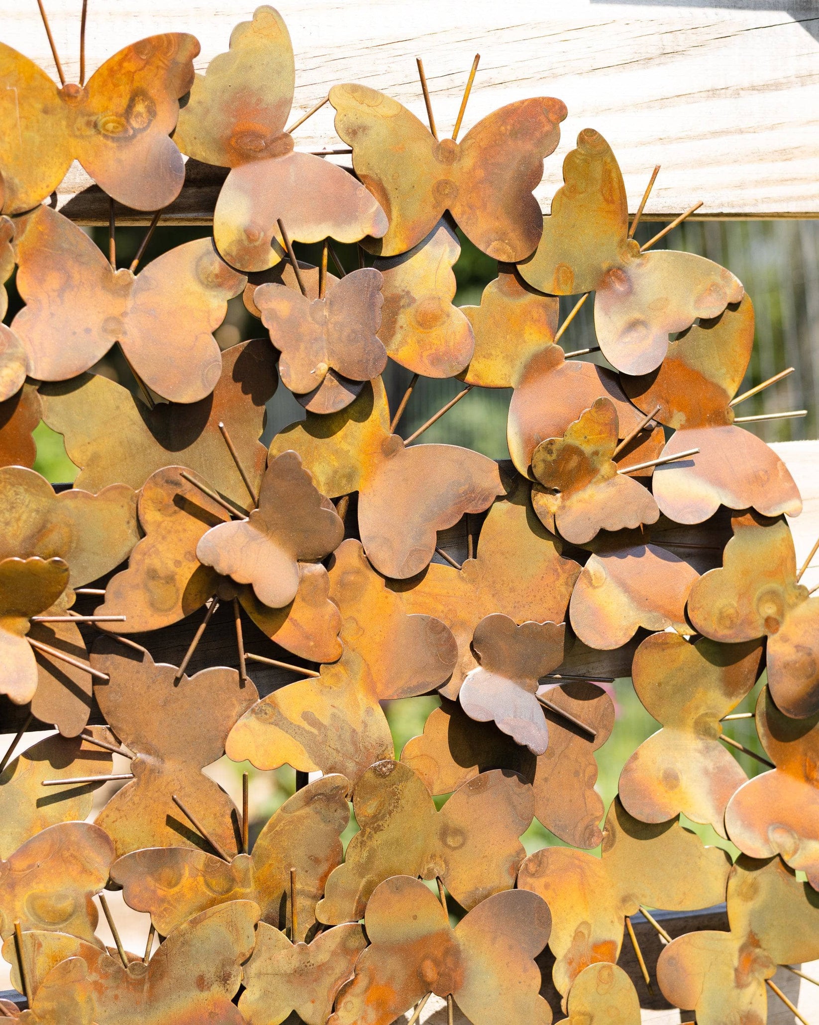Butterfly Tree Wall Decor, Flamed, 15" – Happy Gardens