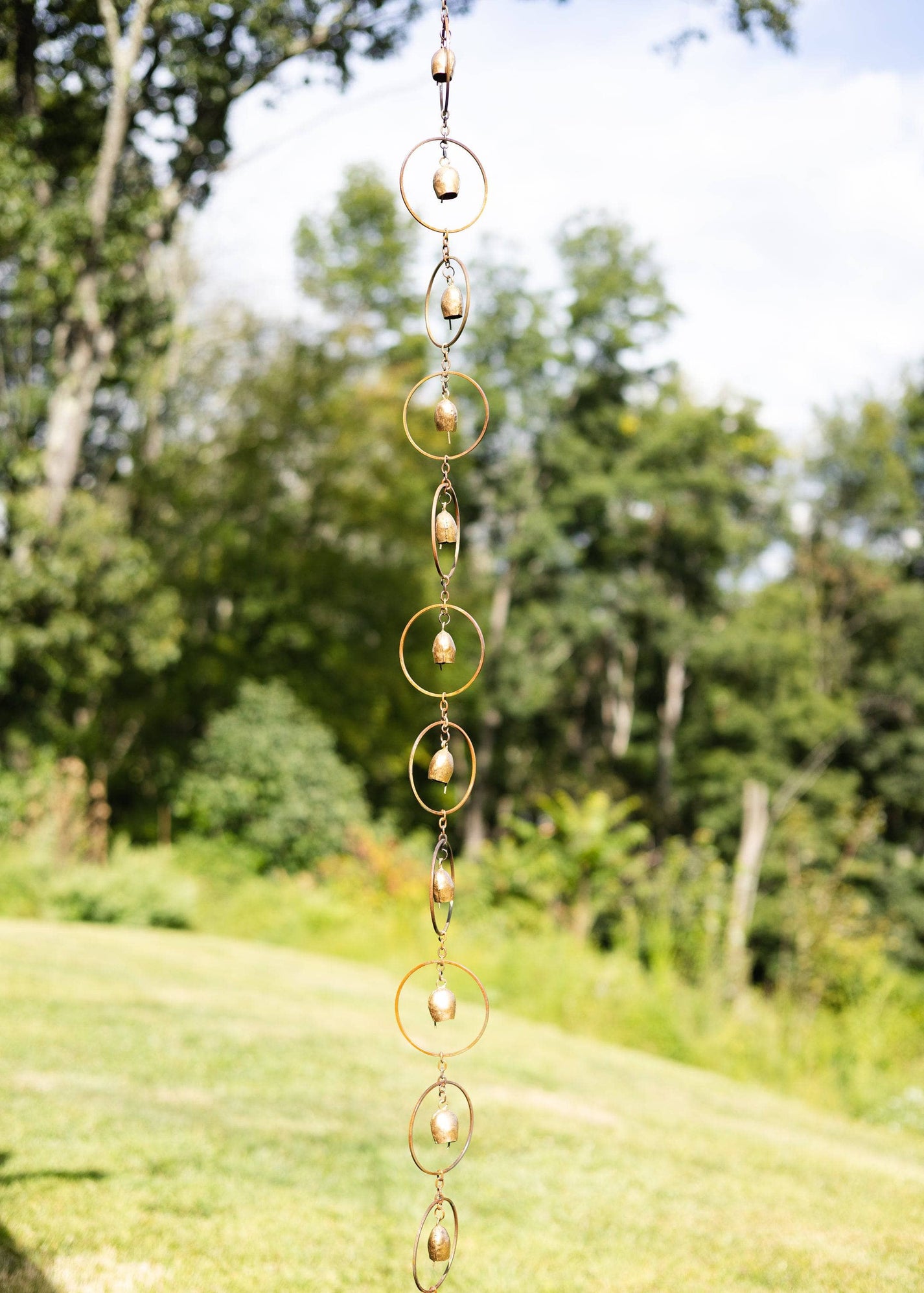 Rain Chain Bell - Flamed – Happy Gardens