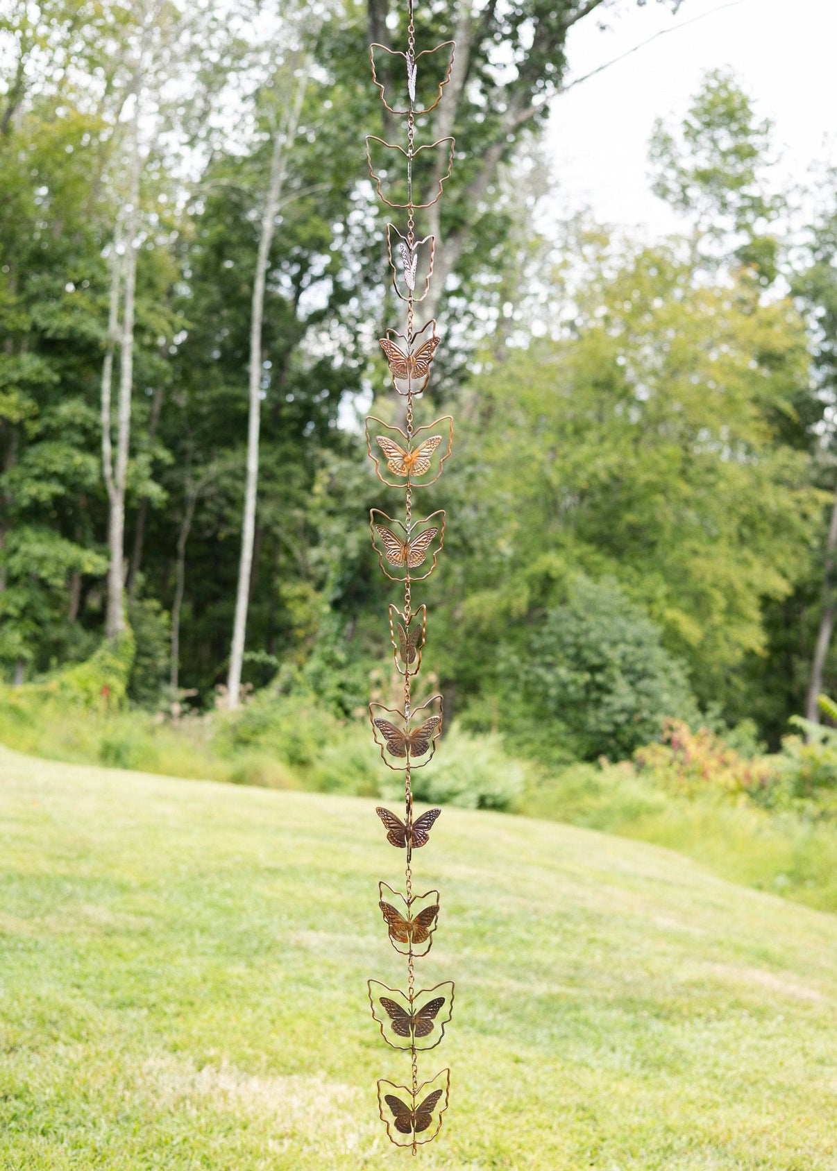 Flamed Butterfly Rain Chain – Happy Gardens