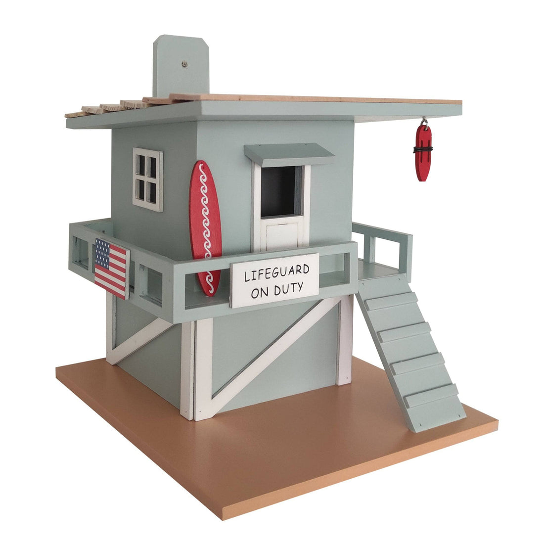 Lifeguard Shack Birdhouse – Happy Gardens