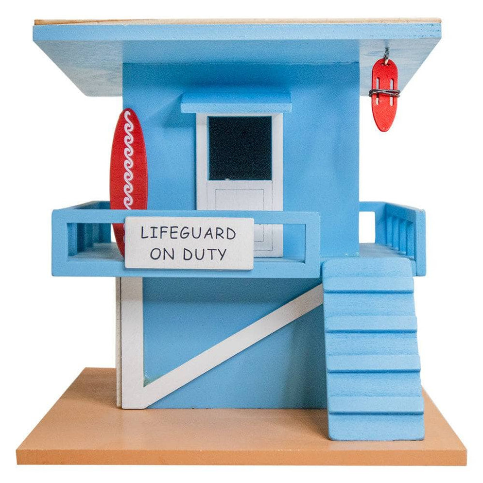 Santa Monica Lifeguard Shack Birdhouse