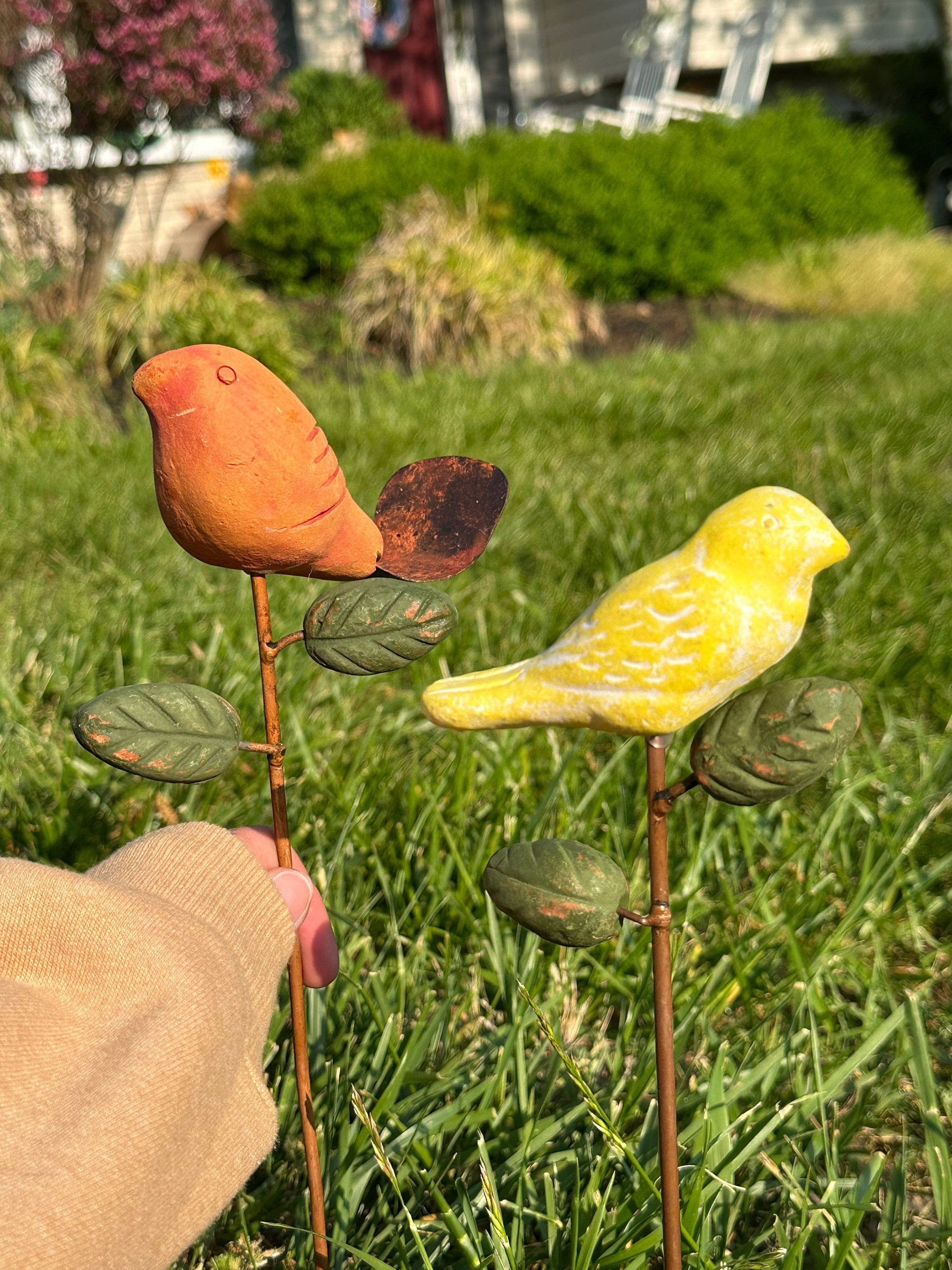 Plant Pick - Yellow Bird