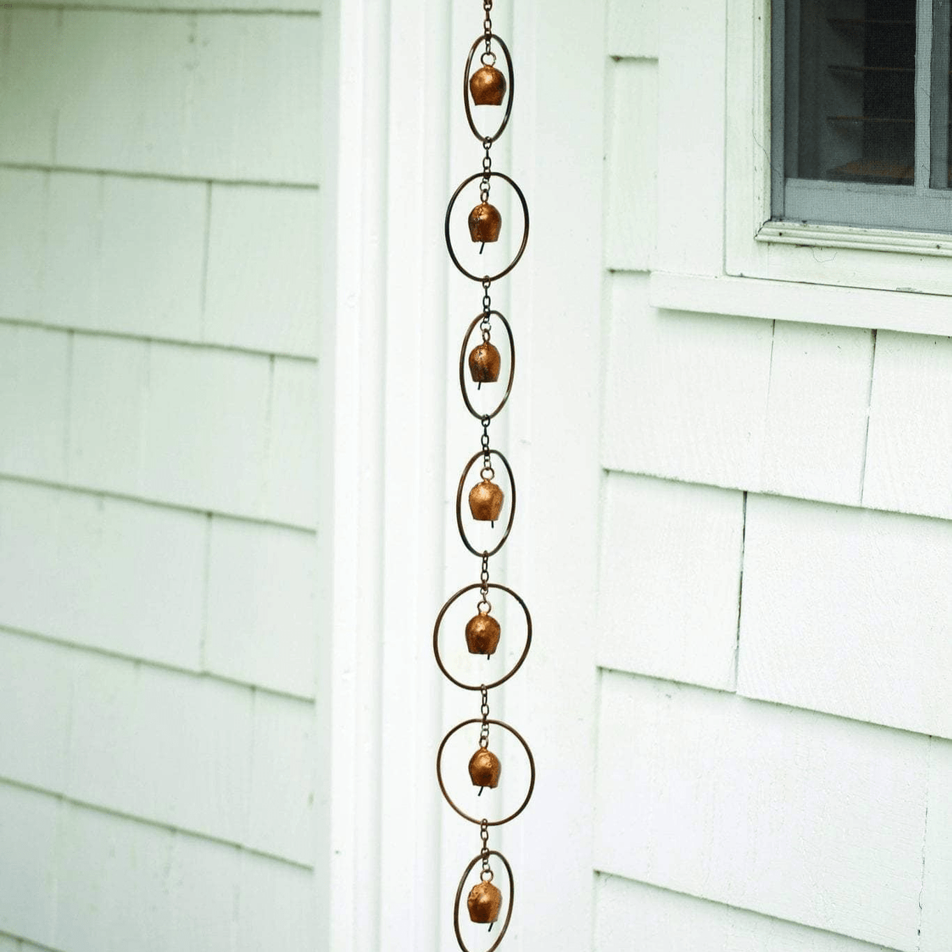 Rain Chain Bell - Flamed