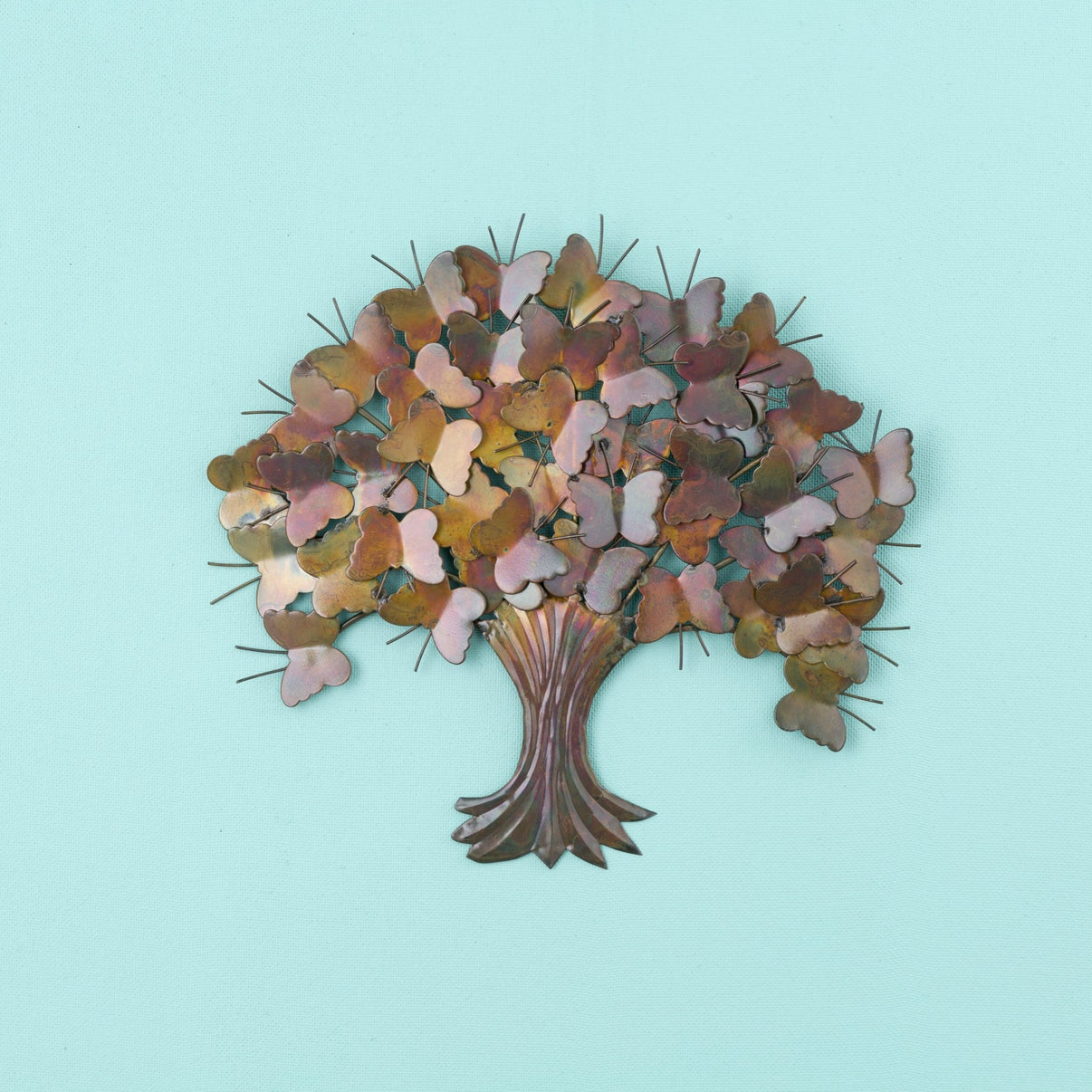 Butterfly Tree Wall Decor, Flamed, 15" – Happy Gardens