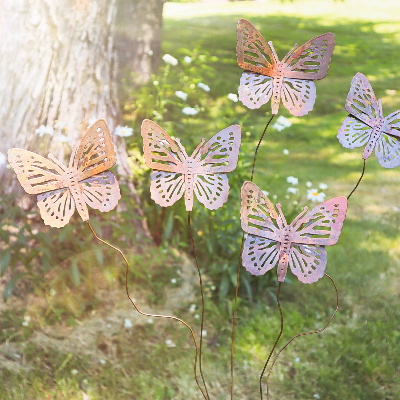 Metal Butterfly Whimsy Flutterer