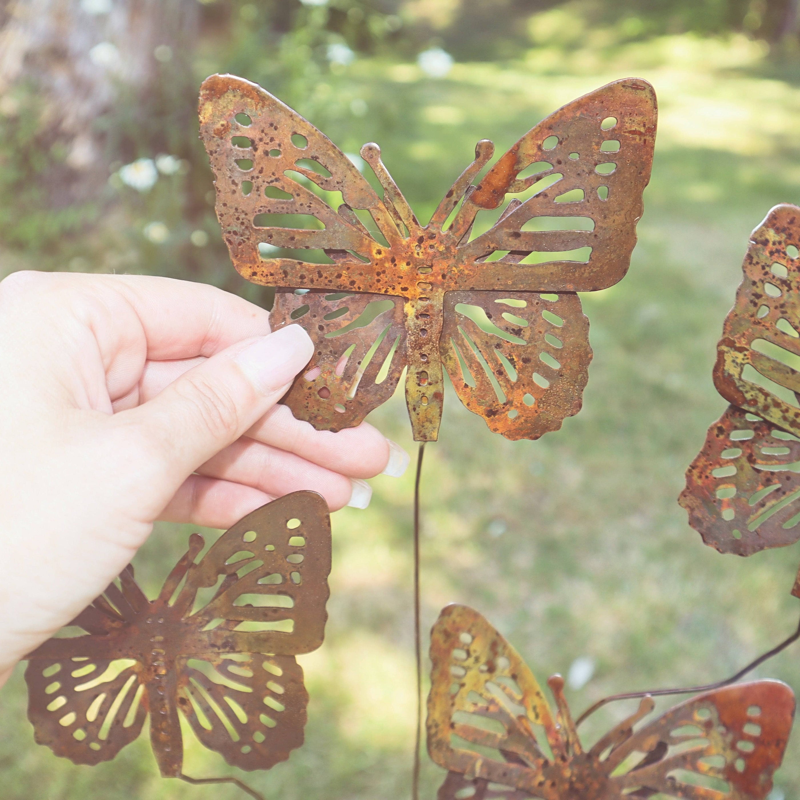 Metal Butterfly Whimsy Flutterer