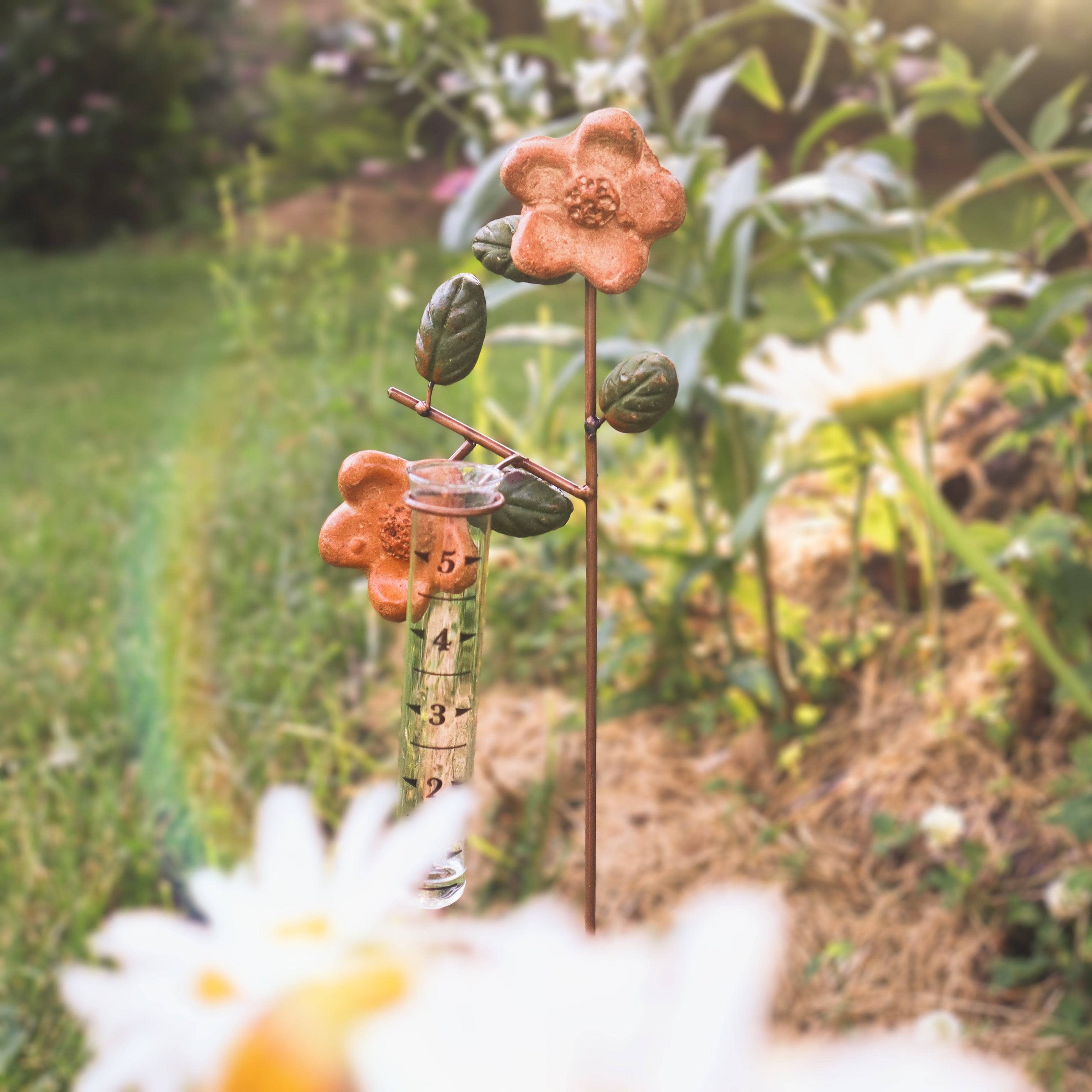 Rain Gauge - Apple Blossom