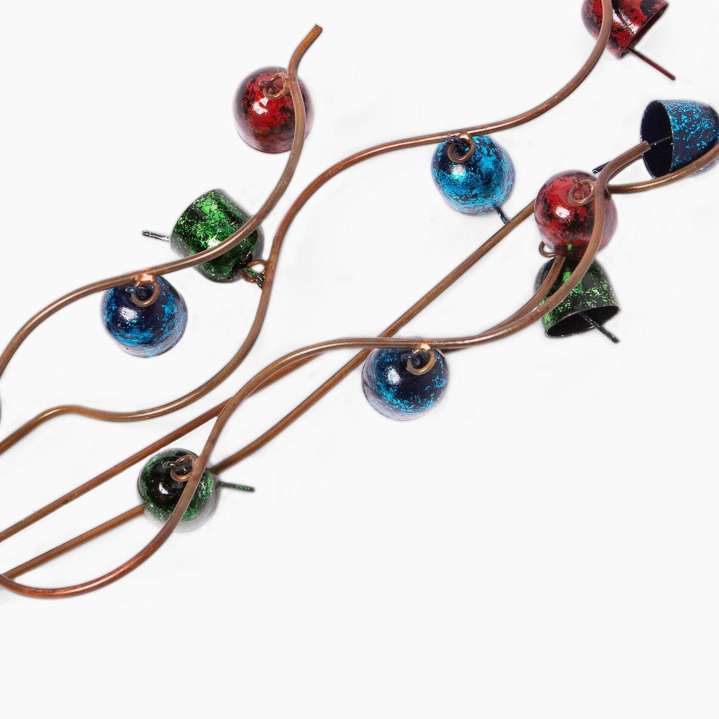 Garden Stake - Bell Spiral Multicolor