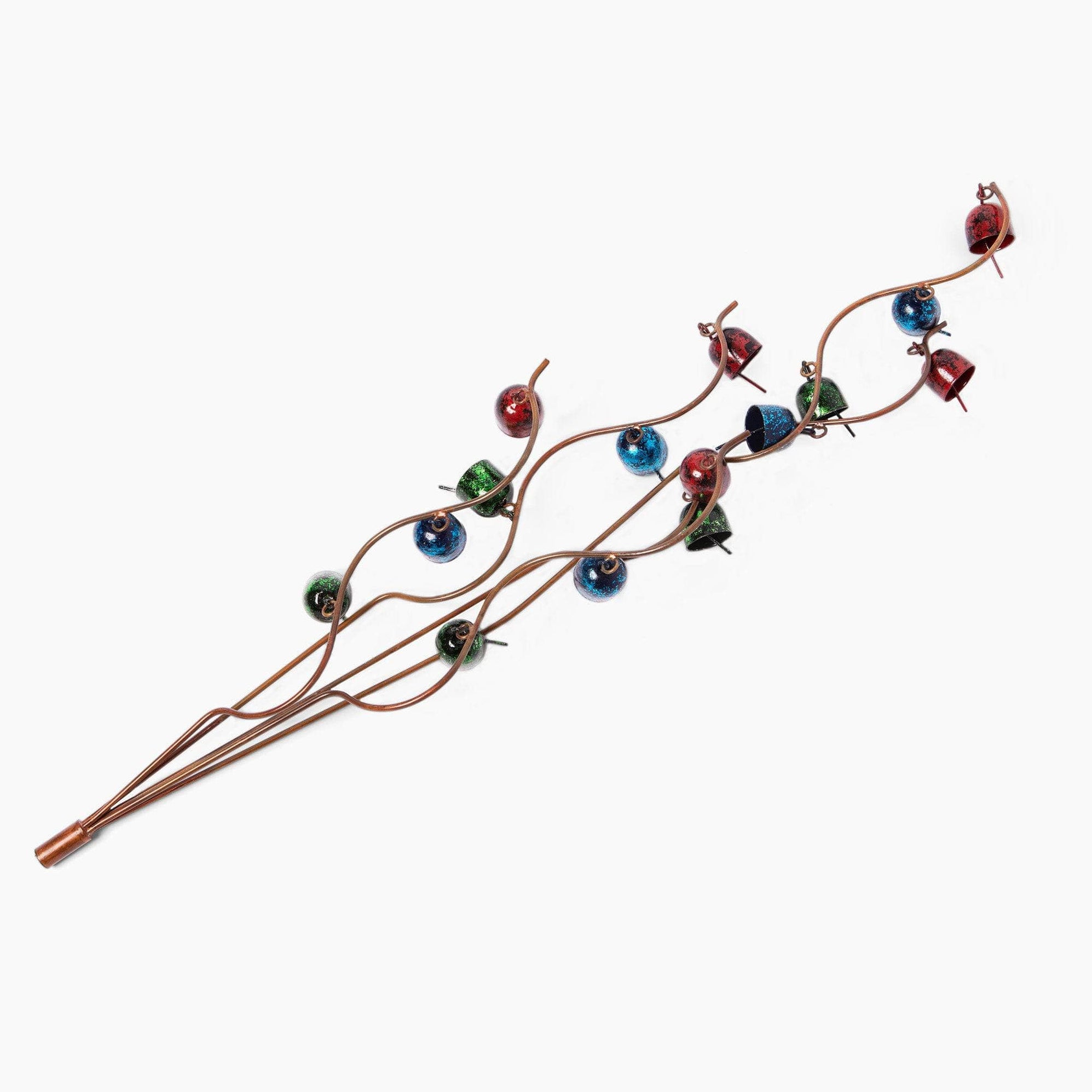 Garden Stake - Bell Spiral Multicolor