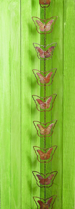 Flamed Butterfly Rain Chain – Happy Gardens