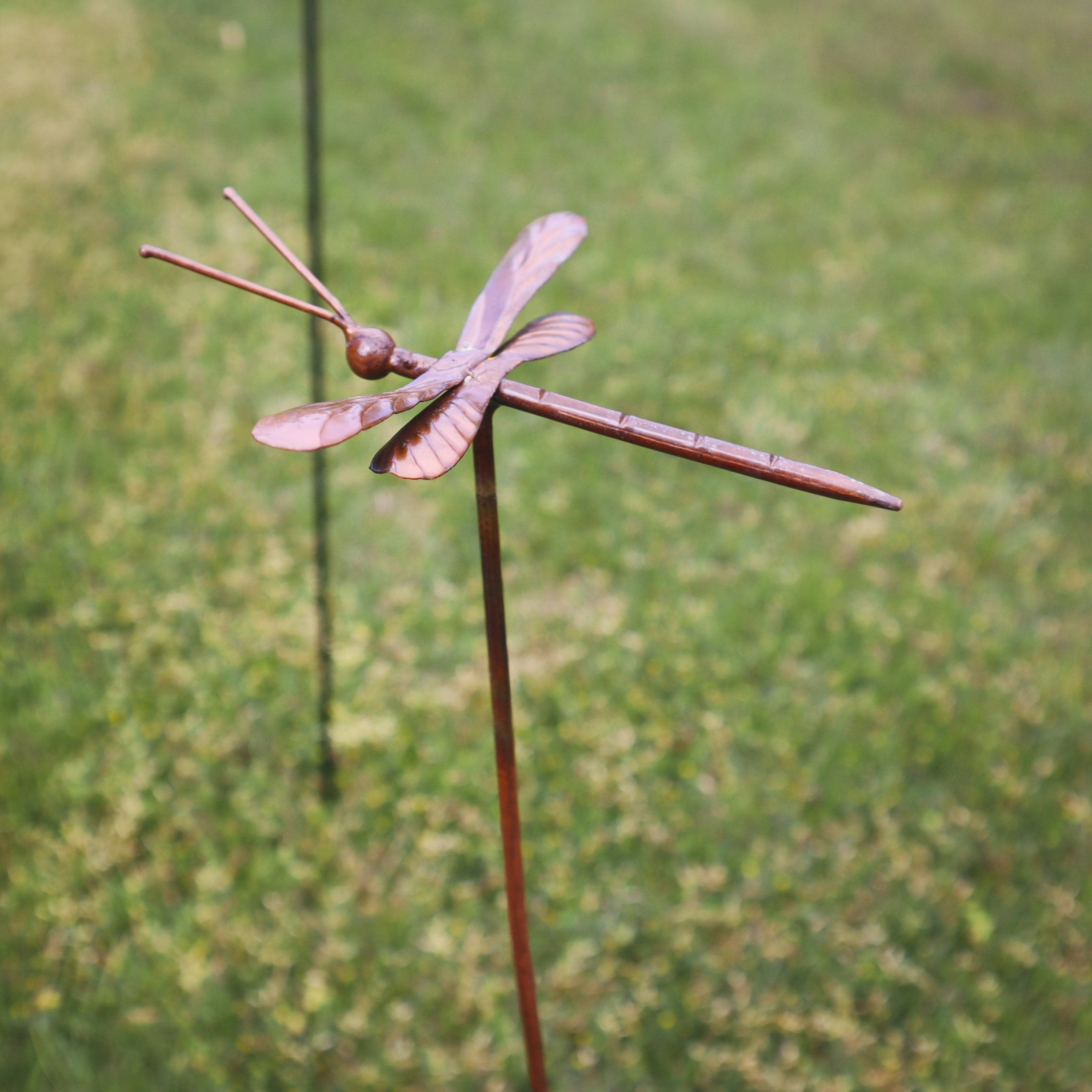 Butterfly Garden Stakes Glow In The Dark Dragonfly Garden Stake - Blue ...