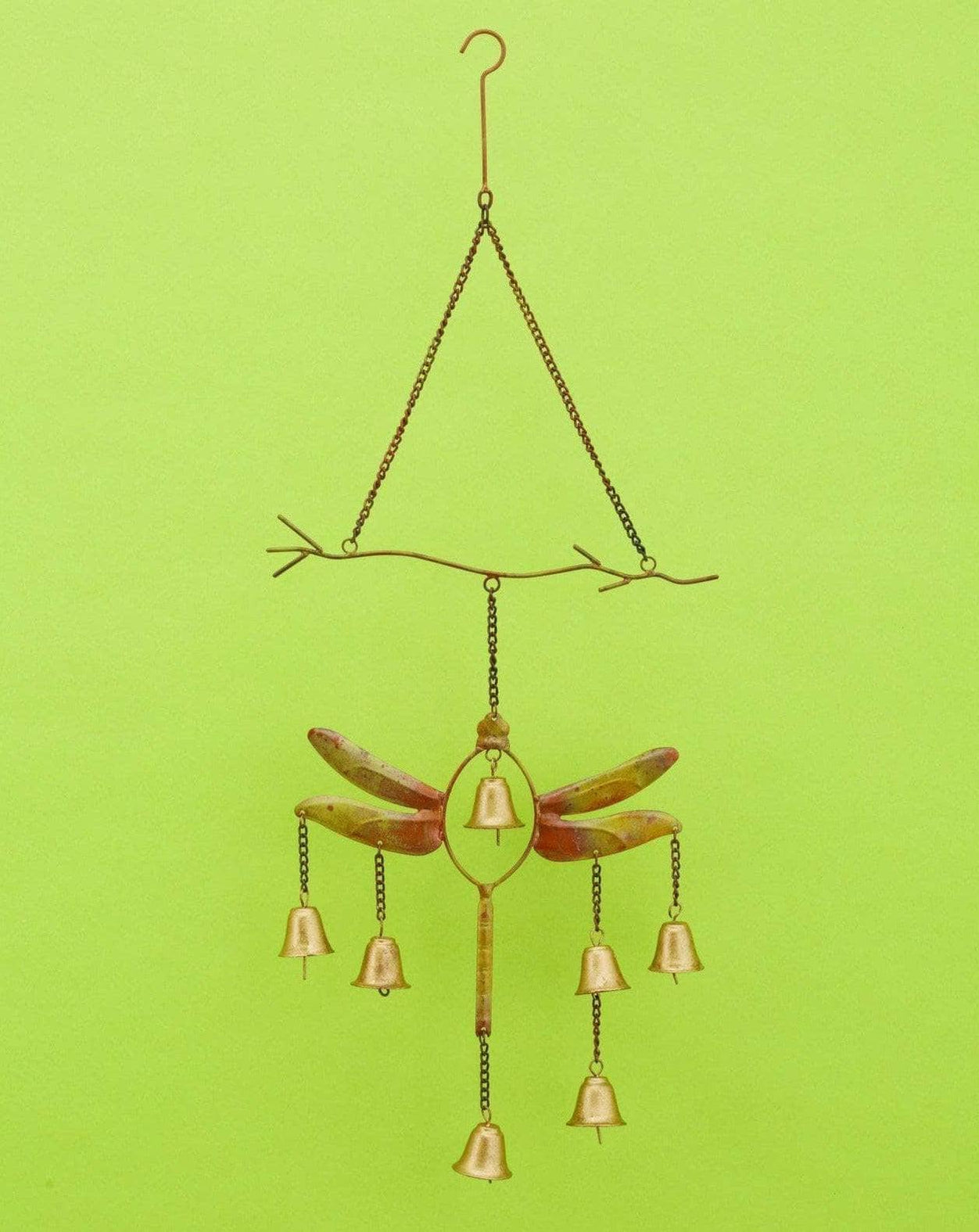 Dragonfly With Bells Wind Chime