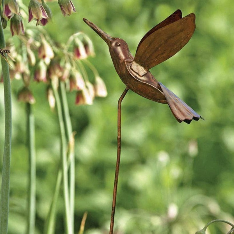 Hummingbird Garden Decor Stake