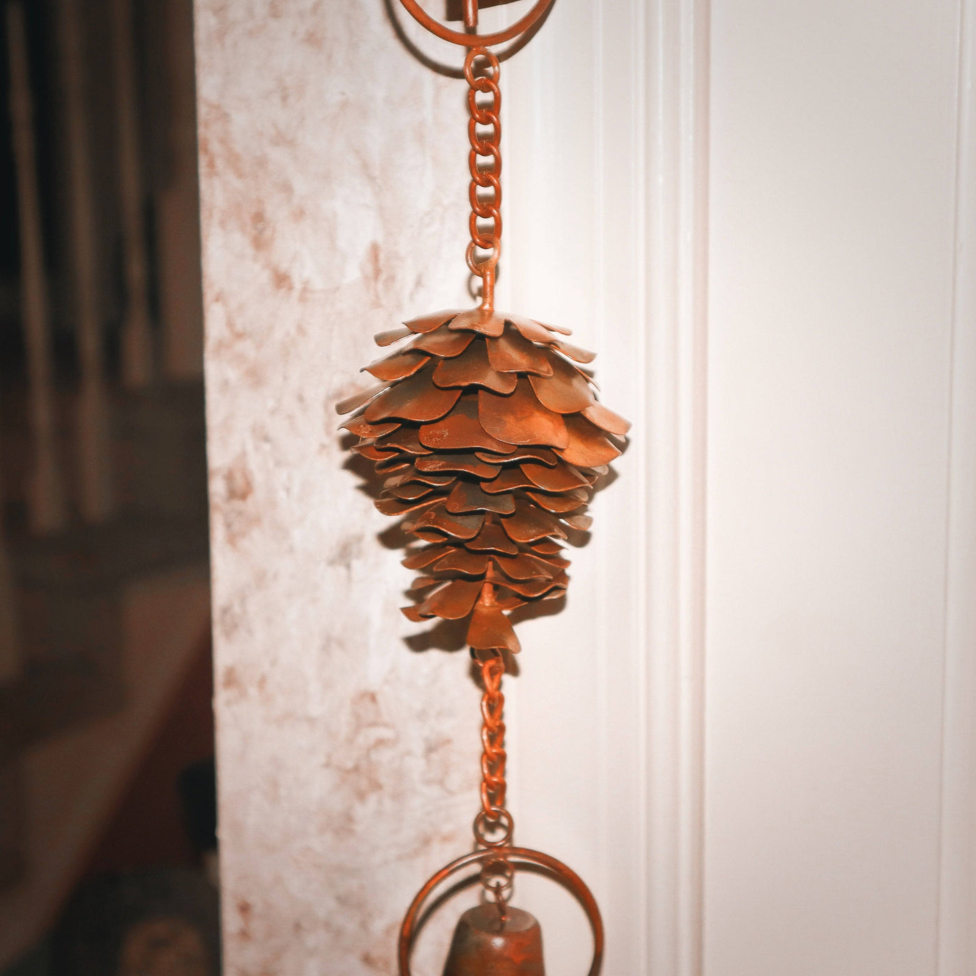 Rain Chain - Pine Cone