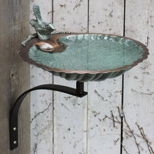 Bird Bath - Scalloped Shell