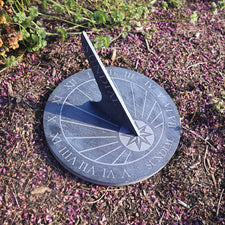 Sundial Made From Slate