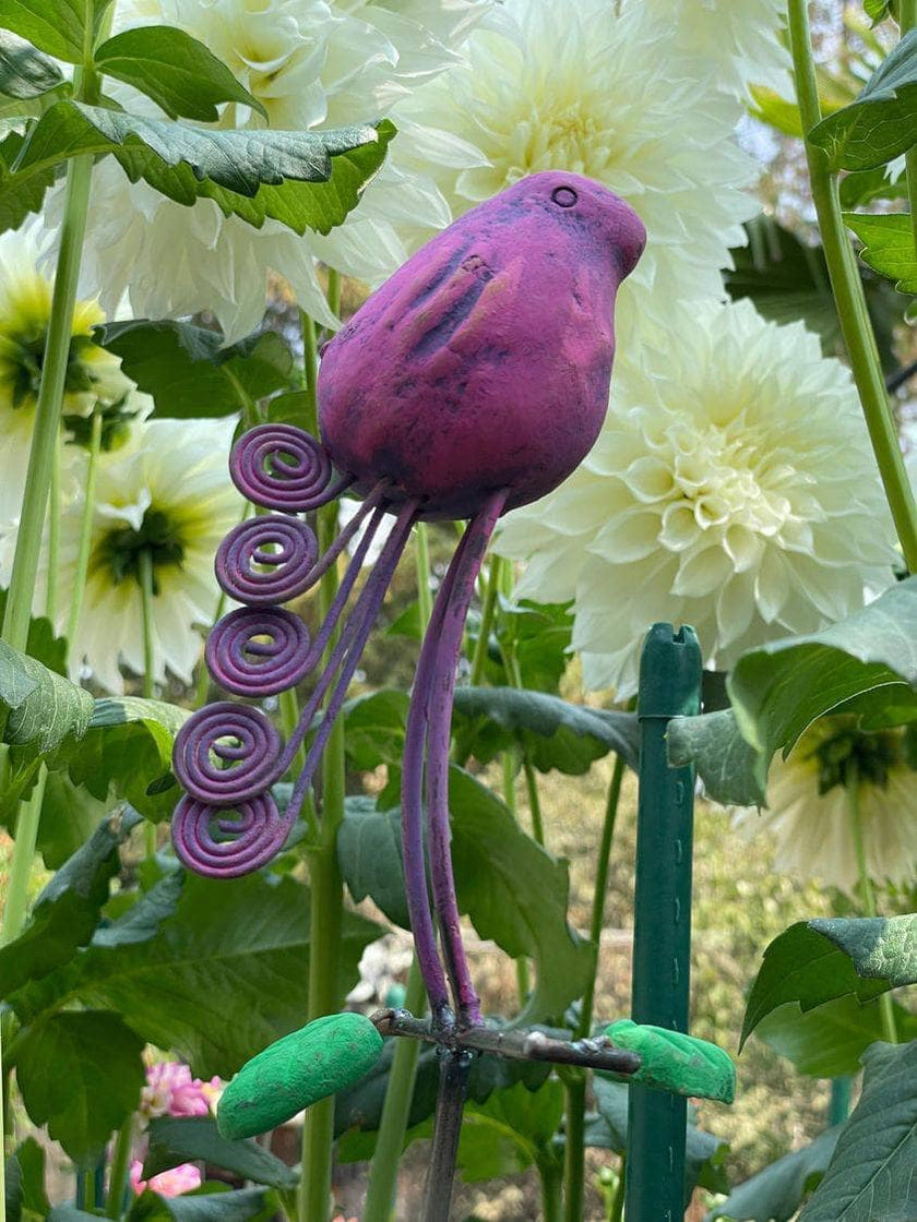 Garden Stakes - Standing Birds