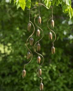 Wind Chime - Triple Bell Spiral